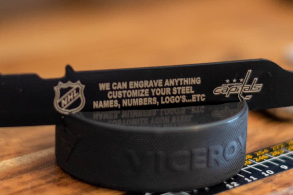 Bladetech Custom Laser Etching – K & K Skate